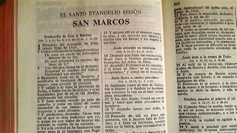Resumen Del Libro De Marcos De La Biblia