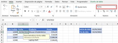 Validación de Datos Formato Fecha Hora en Excel y Google Sheets
