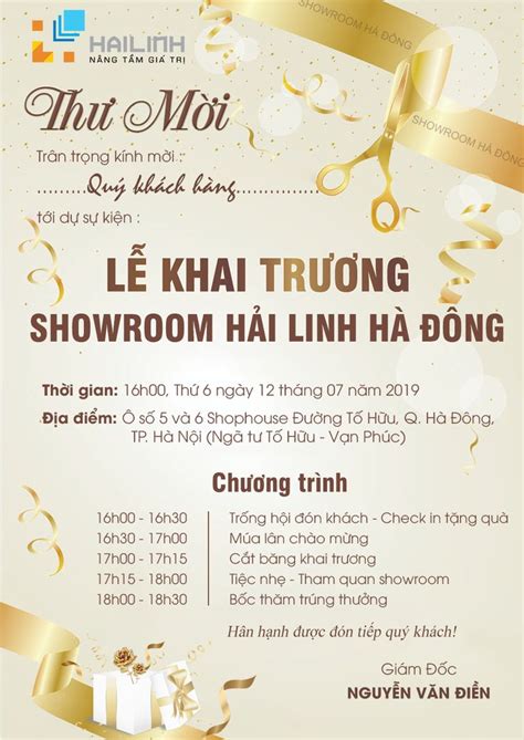 Mẫu thư thiệp mời khai trương nhà hàng thu hút khách tham dự Tin tức