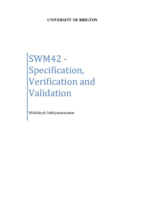 pdf ontology modelling specification verification and validation mithileysh