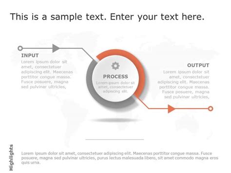 Input Output Process PowerPoint Template SlideUpLift