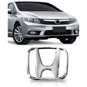 Emblema Simbolo Logotipo Honda Grade Para Choque Civic 2012 2013 2014