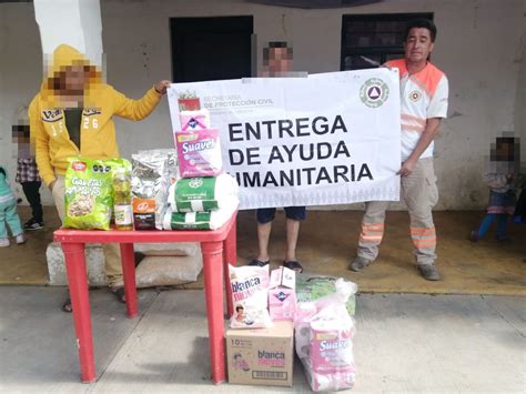 Continúa entrega de ayuda humanitaria a desplazados de Chiapas Grupo