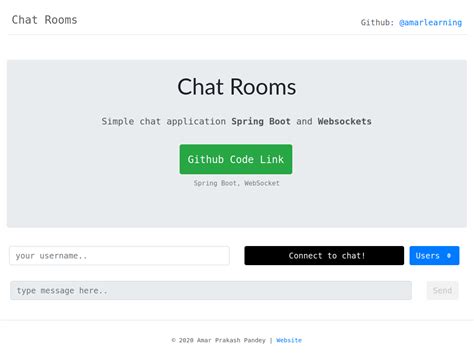 GitHub Amarlearning Chat Rooms Real Time Public Private Chat