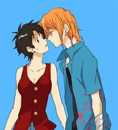 Genderbender Luffyxnami Luffy One Piece Anime