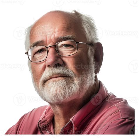Ai Generated Old Man Portrait 39855707 Png
