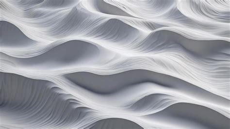 Topographie Blanche Ondul E Abstraite Sur Un Fond Blanc G N Ratif Ai
