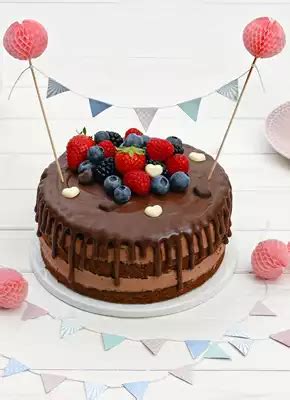 Naked Cake Schoko Rezept Dr Oetker