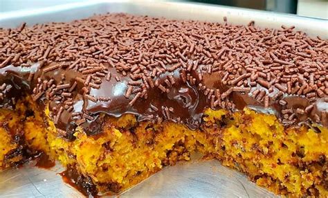 Bolo Formigueiro De Cenoura Receitas De M E
