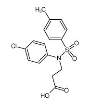 N 4 cloro fenil N tolueno 4 sulfonil β alanina CAS 197513 34 1