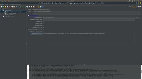 jmeter resolve user defined variable on directory listing plugin stack overflow