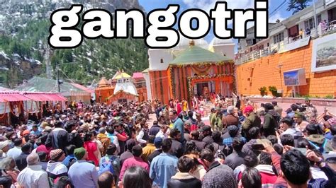 Char Dham Yatra Open 22 April 2023 Gangotri Tour Uttarakhand YouTube