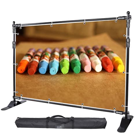 WinSpin 8 X 8 Ft Step And Repeat Display Backdrop Banner Stand