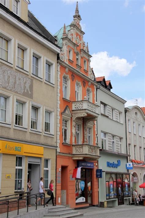 Colorful Buildings Along Western Side Of The Stary Rynek Square