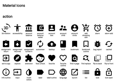 Android Material Design Icon Free Icons Library