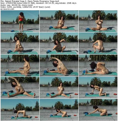 Naked Prenatal Yoga Open Twists Pregnancy Yoga Av Source