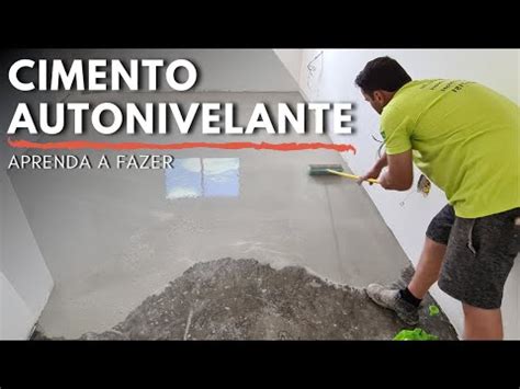 DIRETO NO PISO CIMENTO AUTONIVELANTE LÍQUIDO YouTube
