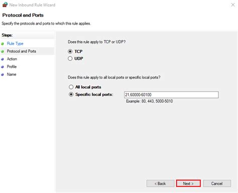 Create Inbound Port Allow Rule On Windows Firewall Vd Tutorials