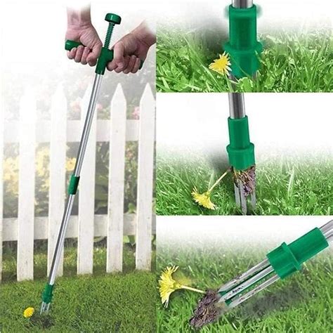 Extracteur Manuel De Mauvaises Herbes Avec Poign E En Acier Et