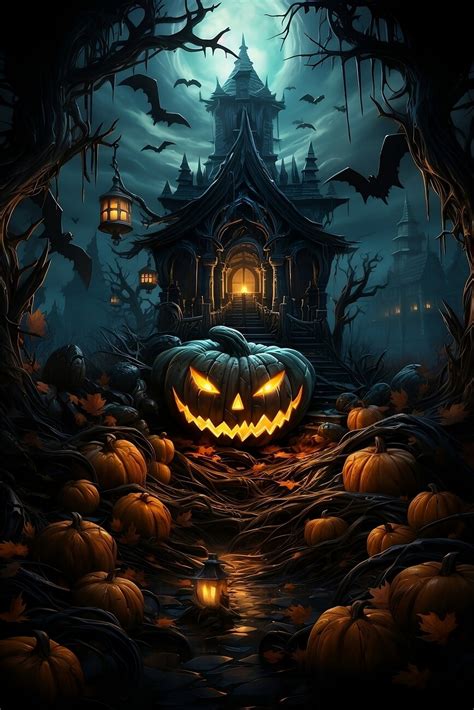 Creepy Halloween Artwork