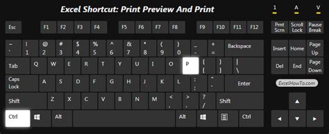 Print Preview And Print Excel How To
