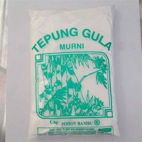 Jual CAP POHON BAMBU Tepung Gula Murni Cap Pohon Bambu 500gr Shopee