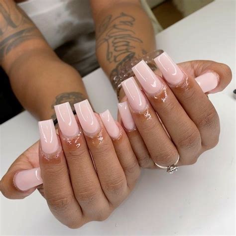 The Best Short Square Nail Shape Fsabd