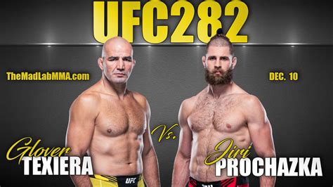 UFC 282 Teixeira Vs Prochazka PPV Fight Night Event December 10 2022
