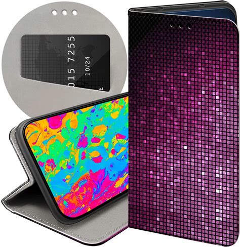 Hello Case Etui Z Klapką Do Realme C55 Brokat Brokatowe Etui na