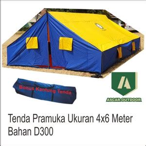 Jual Tenda Regu Pramuka Ukuran 4x6 Mtr Kota Cimahi ASCAR OUTDOOR
