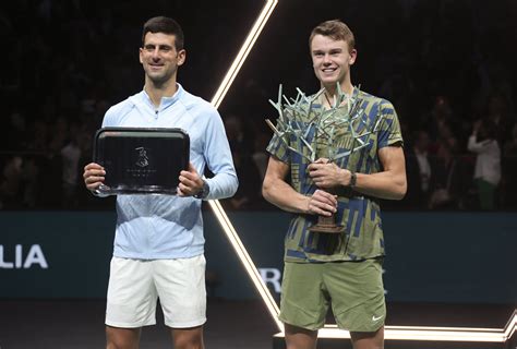Paris Masters Final Novak Djokovic Vs Holger Rune Viral Video Captures