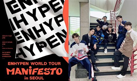 ENHYPEN Unveil Individual Posters For Their Upcoming 1st World Tour