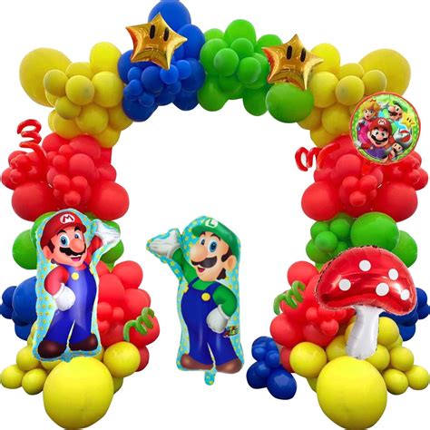 Decoración de Globos Wünd Mario Bros Coppel