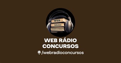 WEB RÁDIO CONCURSOS Instagram Linktree