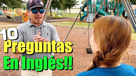 Las preguntas más comunes en inglés DEL USO DIARIO YouTube