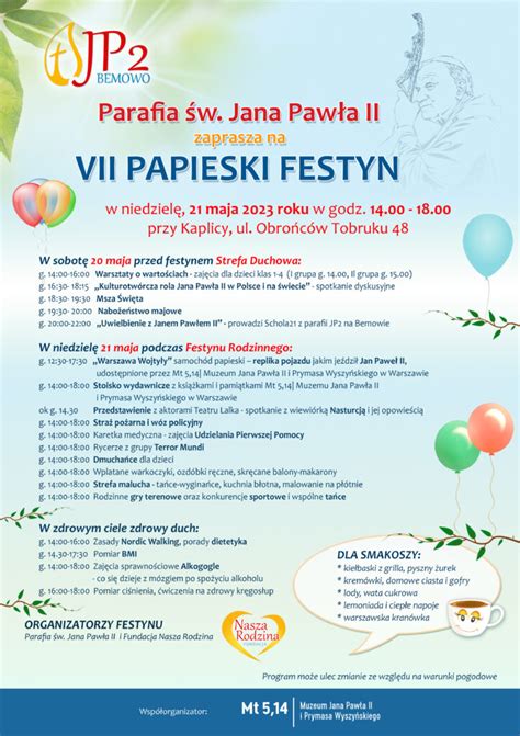 Festyn Papieski Maja Parafia Jp