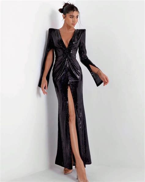 Vestido Paetê Longo Amelie Splash Boutique