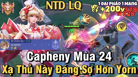 Capheny Mùa 24 Liên Quân Mobile Cách Chơi Lên Đồ Phù Hiệu Bảng