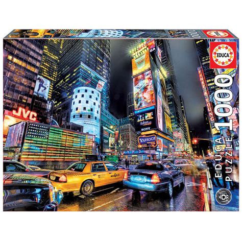 Rompecabezas Piezas Times Square Nueva York