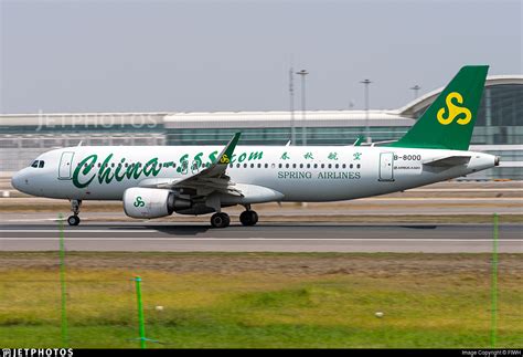 B 8000 Airbus A320 214 Spring Airlines FIWH JetPhotos