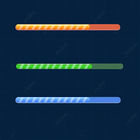 Progress Bar PNG Transparent Progress Bar Life Blood Strip Material