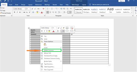 How To Add Rows And Columns In MS Word