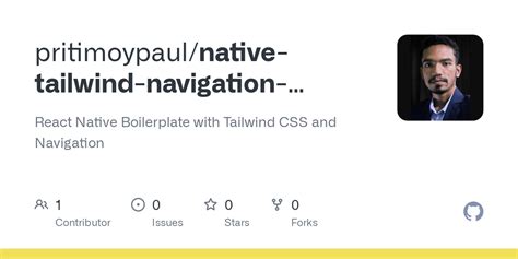 GitHub Pritimoypaul Native Tailwind Navigation Boilerplate React