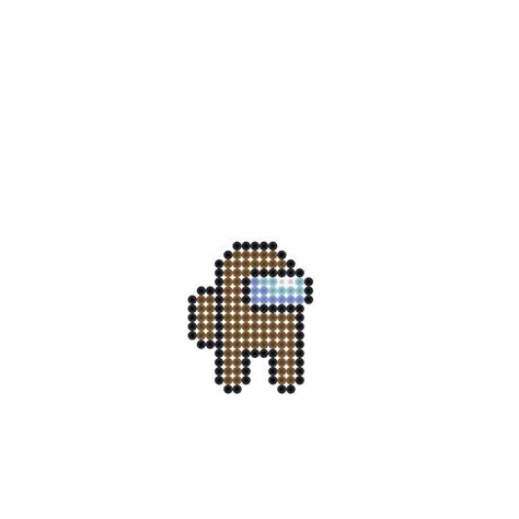 Among Us Perler Beads Images