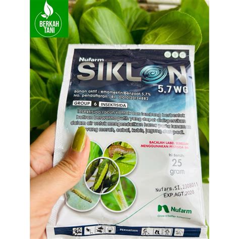 Jual INSEKTISIDA Siklon 5 7 WG Mengendalikan Hama Ulat Pada Tanaman