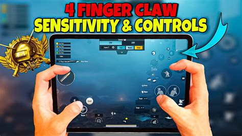 4 Finger Claw BEST SENSITIVITY CONTROLS IPad Air 4 HANDCAM Gameplay