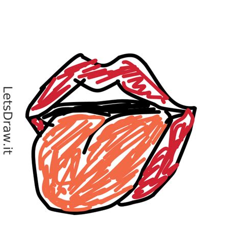 How To Draw Tongue Azgpb4qu1 Png LetsDrawIt