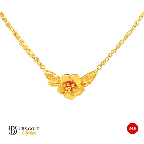 UBS Kalung Emas Cdk0157 24K UBSLifestyle Perhiasan Emas Gold