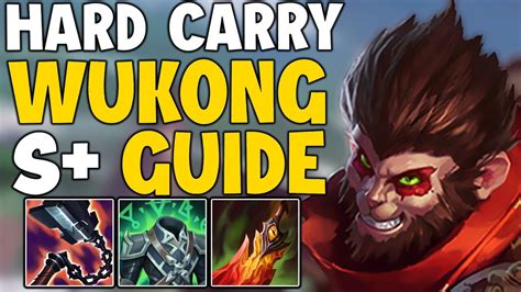 SEASON 11 S WUKONG HARD CARRY GUIDE BEST SETUP BUILD League Of