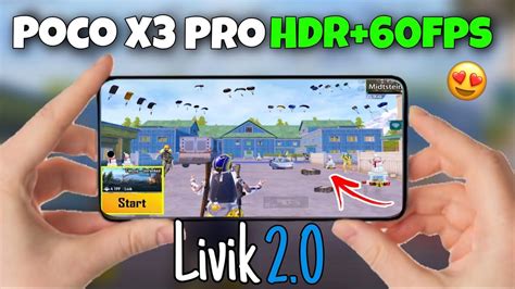 Poco X3 Pro Pubg Test Graphic HDR Extreme New Livik 2 0 Miui 13